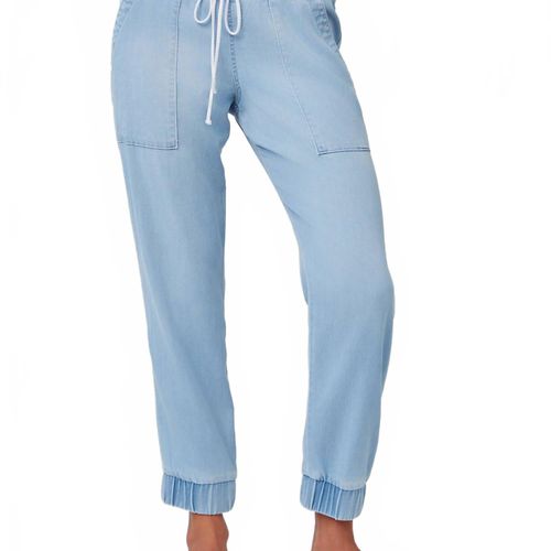 Bella Dahl | Chelsea Pocket Jogger In Malibu Mist Wash | Realry