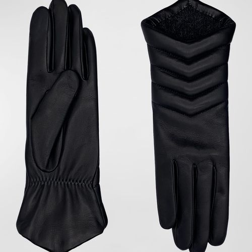 Agnelle | Apoline Leather Gloves | Realry