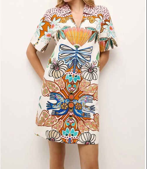 Marie Oliver | Dede Mini Dress In Daylight | Realry