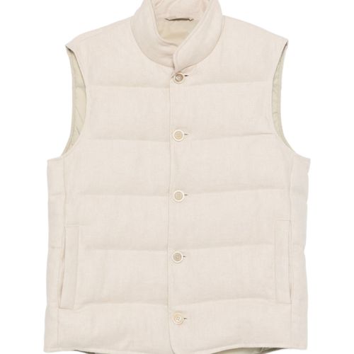 Eleventy | High collar sleeveless vest | Realry