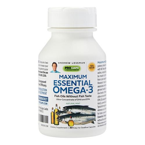 Andrew Lessman | Maximum Essential Omega-3 Mint | Realry