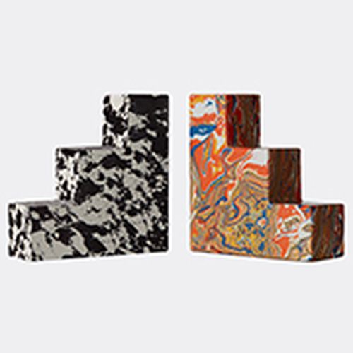 Tom Dixon | 'swirl' Stepped Bookends, Set Of Two | Realry