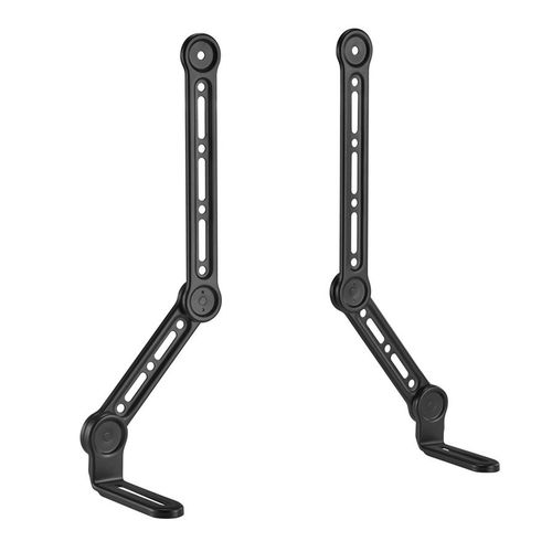Monoprice | Soundbar Mount with L-Shaped Brackets Fits Most of Sound ...