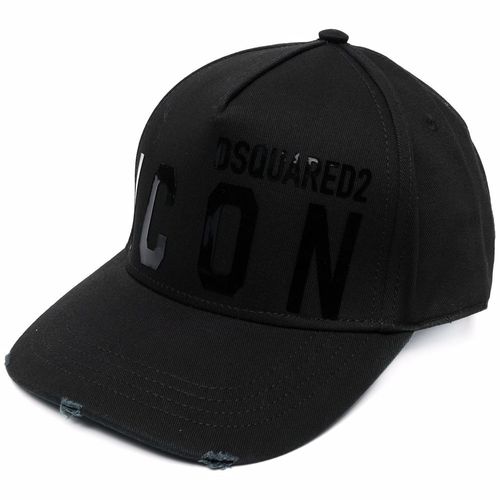 Dsquared2 | Icon logo-print cap - Black | Realry