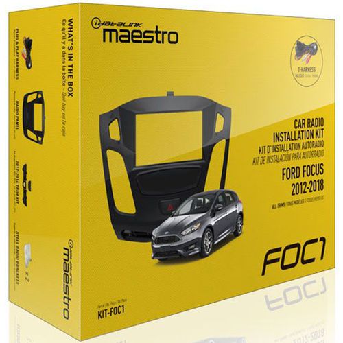 iDatalink | FOC1 Dash Kit And T-Harness For 2012-2018 Ford Focus | Realry