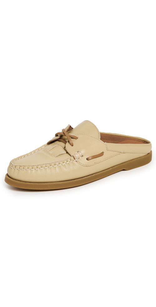 Hereu | Hereu Saler Nautic Mules Oat/Beige | Realry