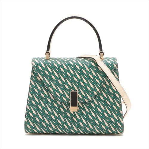 Valextra | Valextra Green Leather Handbag (Pre-Owned) | Realry