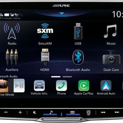 Alpine | "9"" Android Auto and Apple CarPlay Bluetooth Digital Media ...