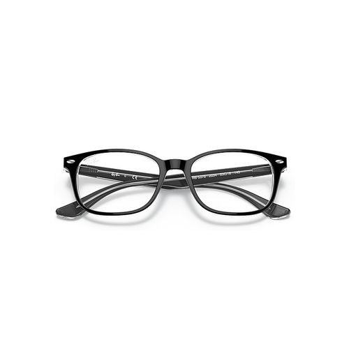 Ray-Ban | Ray-Ban Rb5375 Optics Eyeglasses Black Frame Clear Lenses ...