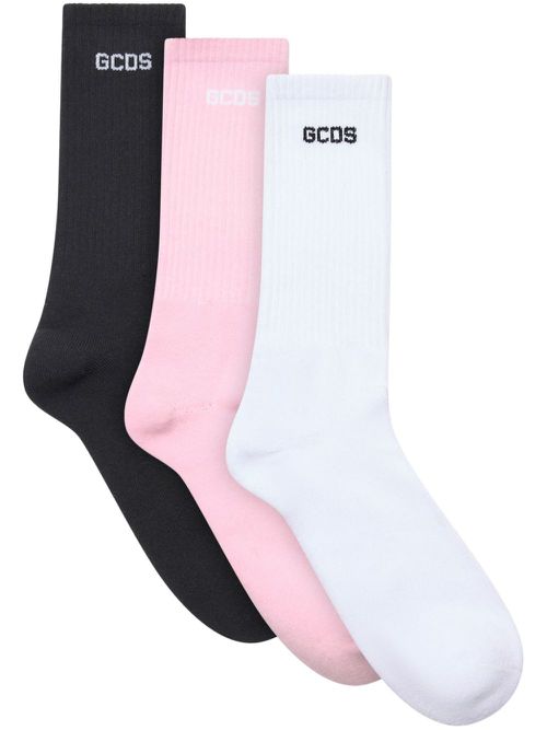 Gcds | Essentials socks (pack of three) - Black | Realry