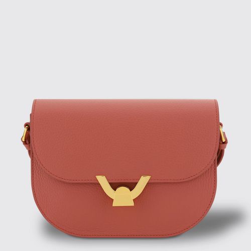 Coccinelle | Dew bag in grained leather with logo | Realry