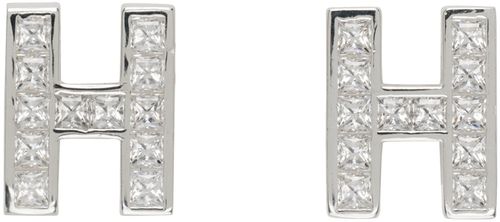 Hatton Labs | Hatton Labs Silver H Stud Earrings