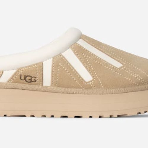 UGG | ® Women's Tazz Sunwave Suede/Textile Slippers in Mustard Seed ...