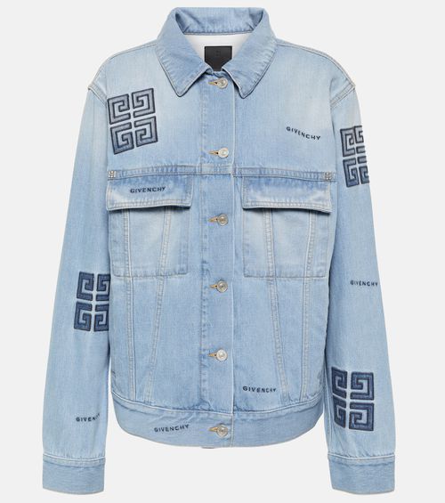 Givenchy | 4G embroidered denim jacket