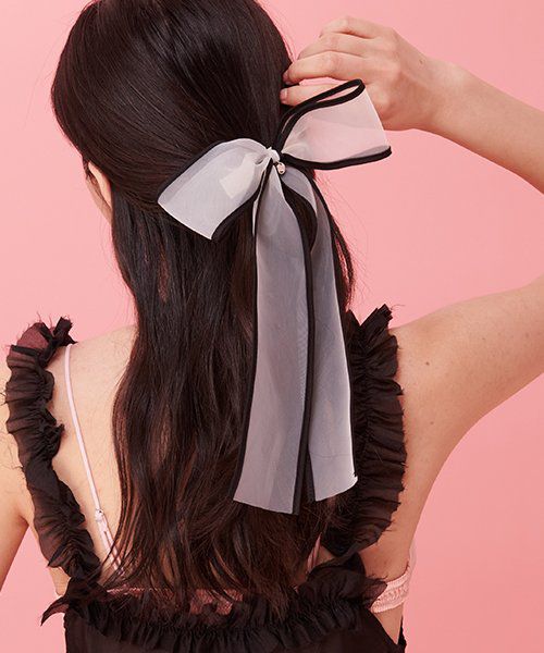 xpier | mesh big ribbon Hairpin | Realry