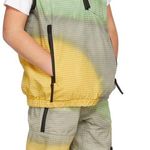 Stone Island | Kids Yellow & Green Airbrush Vest | Realry