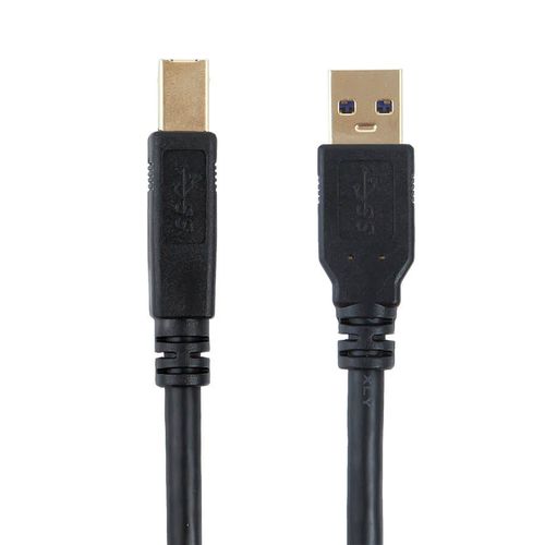 Monoprice | Select Series USB 3.0 USB-A to USB-B Cable Black 1.5ft | Realry