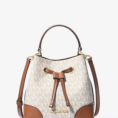 Michael Kors | Mercer Small Logo Bucket Bag | Realry