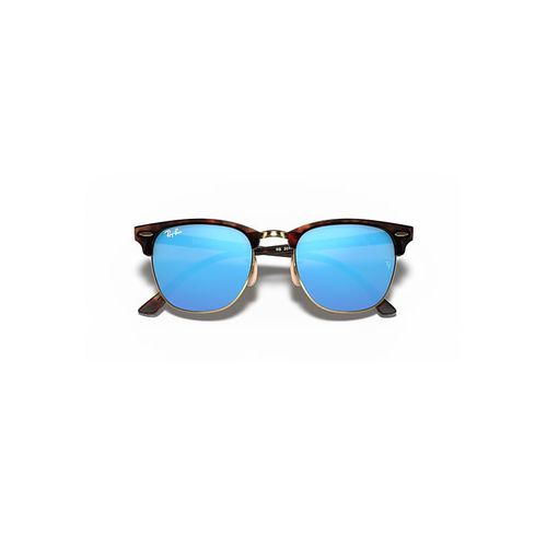 Ray-Ban | Ray-Ban Clubmaster Flash Lenses Sunglasses Havana On Gold ...