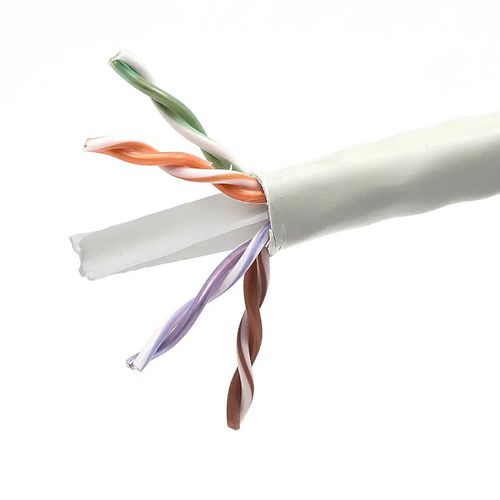 Monoprice | Cat6 1000ft White CMP UL Bulk Cable, TAA, Solid (w/spine ...