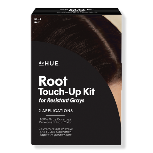 Dphue | Root Touch-Up Kit for Resistant Gray Hair - Black | Realry