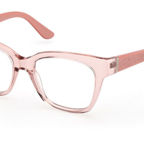 Guess | Guess GU50233 072 Women's Eyeglasses Pink Size 53 - Blue Light ...
