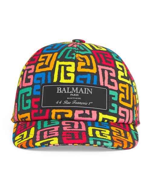 Balmain Kids | Logo Print Baseball Cap | Realry