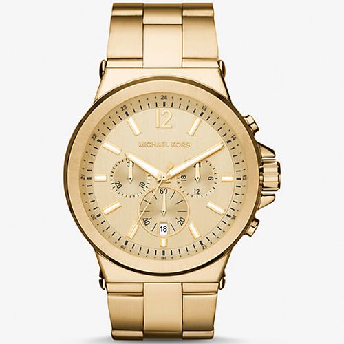 Michael Kors | Oversized Dylan Gold-Tone Watch | Realry