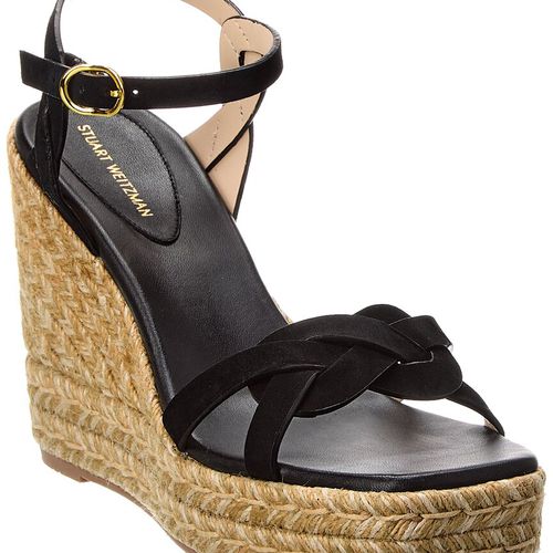 Stuart Weitzman | Braida Max Suede Wedge Espadrille | Realry