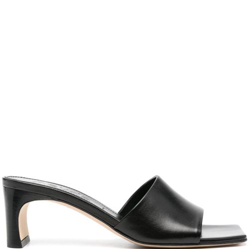 Aeyde | Jeanie 55mm leather mules - Black | Realry