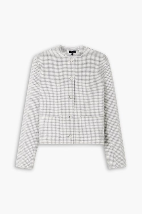 Theory | Checked wool jacket | Realry