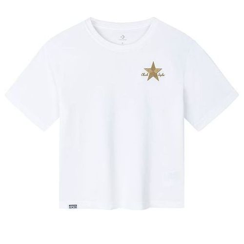 Converse | (GS) Chuck Taylor Star Graphic T-Shirt 'White' | Realry