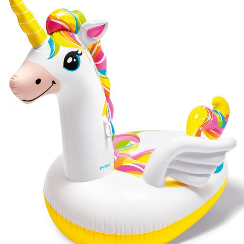 Intex | Mega Unicorn Inflatable Pool Island Float - Multi | Realry