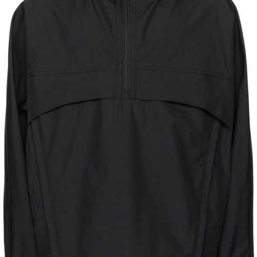 Solid Homme | Solid Homme Black Half-Zip Jacket | Realry