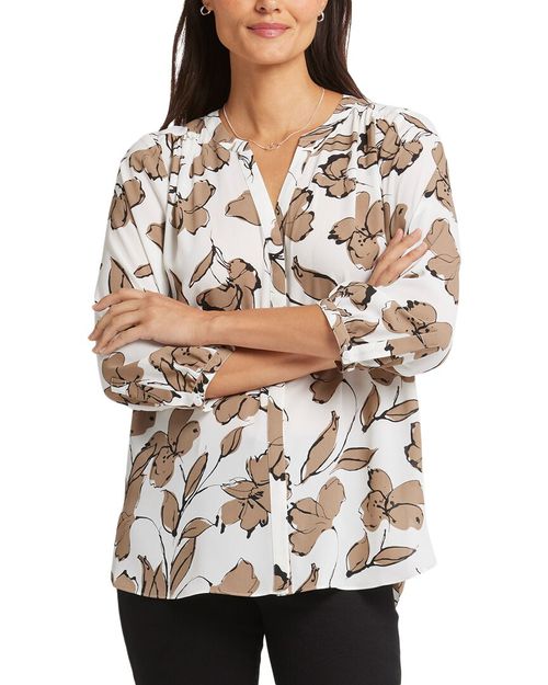 NYDJ | Nydj Pintuck Blouse | Realry