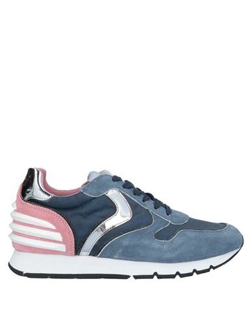 Voile Blanche | Woman Sneakers Slate blue Size 7 Soft Leather | Realry