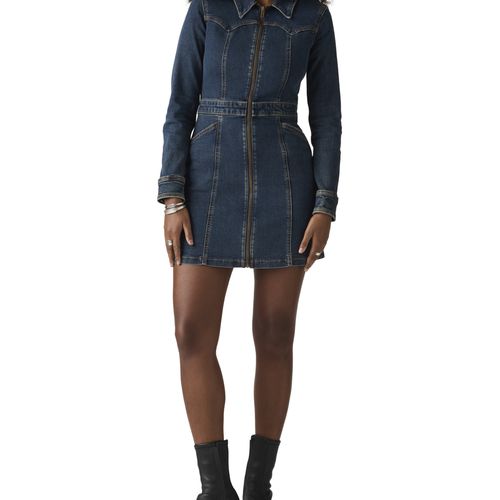 Levi's | Women's Retro Denim Bodycon Mini Dress - Dolly Pardon Me Wb ...