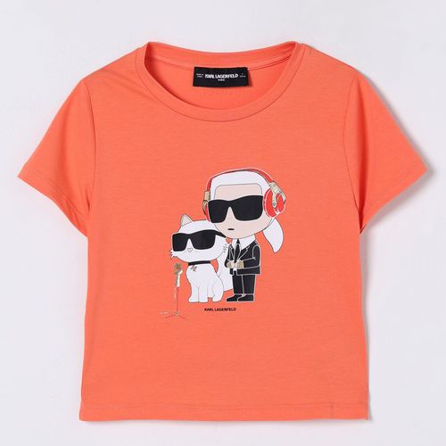 Karl Lagerfeld Kids | T-Shirt KARL LAGERFELD KIDS Kids color Orange ...