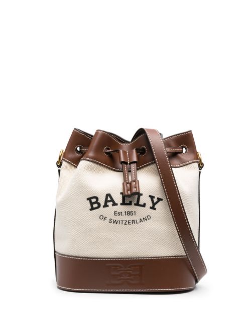 Bally | Cleo drawstring bucket bag - Neutrals