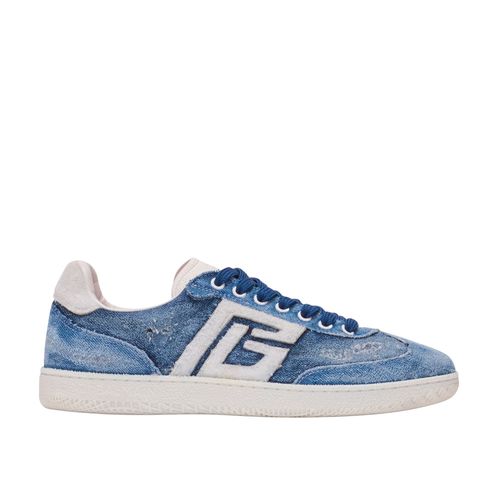 Balmain | Denim Balmain Swan trainers | Realry