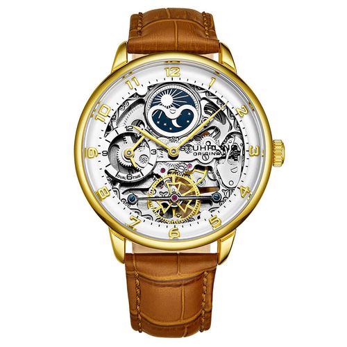 Stuhrling Original | Legacy Automatic Silver Dial Mens Watch M13592 ...