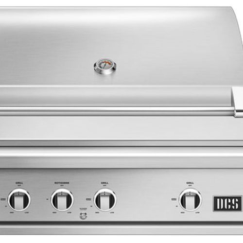 DCS | "Series 9 36"" Stainless Steel Built-In Natural Gas Grill With ...