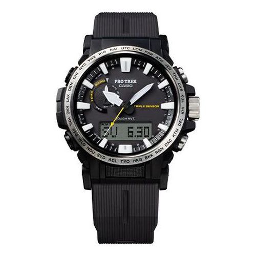 Casio | Pro Trek Classic Outdoor Analog-Digital Watch 'Black Silver ...