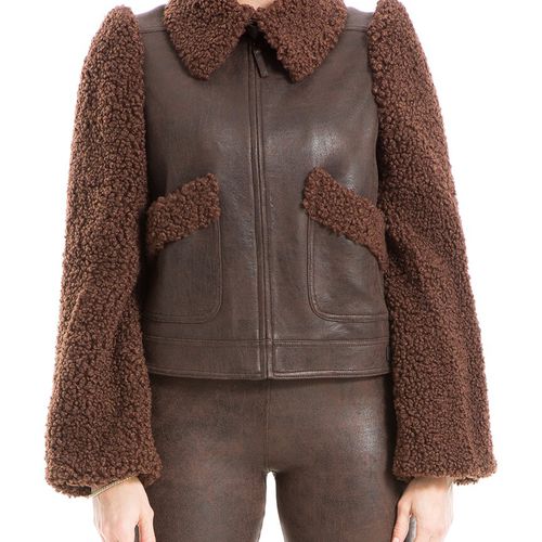 Max Studio | Leatherette Jacket | Realry