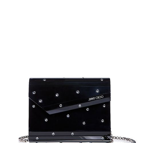 Jimmy Choo | Candy Crystal Embellished Acrylic Clutch | Realry