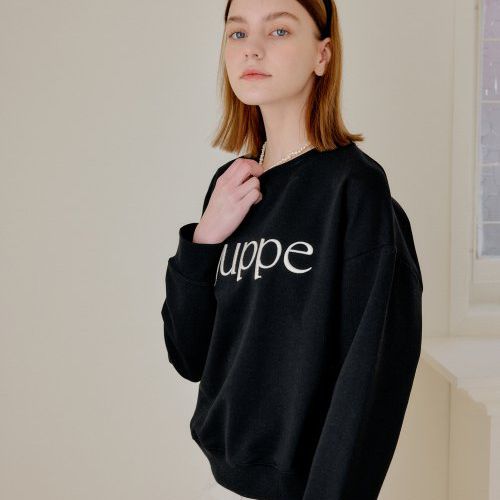 yuppe | SWEAT SHIRT_BLACK | Realry