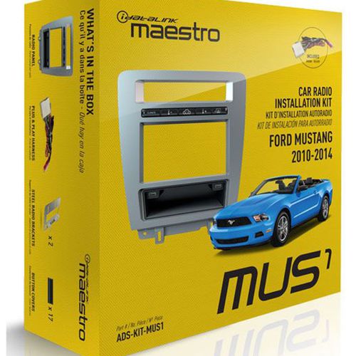 iDatalink | MUS1 Dash Kit And T-Harness For 2010-2014 Ford Mustang (No ...