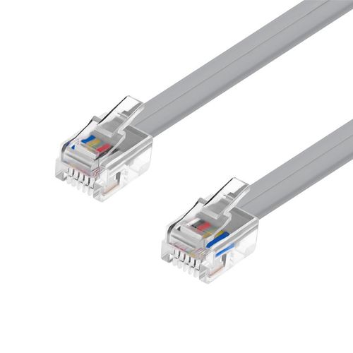 Monoprice | Phone Cable, RJ12 (6P6C), Straight for Data - 14ft | Realry