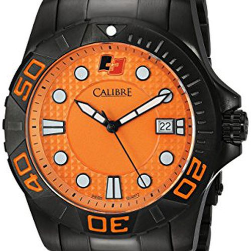 Calibre | Akron Orange Dial Mens Watch SC-5A1 | Realry