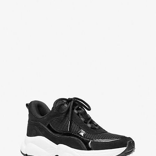 Michael Kors | Katrina Suede and Mesh Trainer | Realry